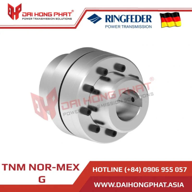 Khớp nối trục Ringfeder TNM Nor-mex G ứng dụng trong nhà máy nước giải khát, tìm mua Khớp nối ...